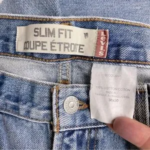 Levi's | Jeans | Vintage Levis Slim Fit Light Wash Jeans 35 Normcore ...